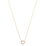 Rainbow CZ Circle Necklace – Joydrop Westhills